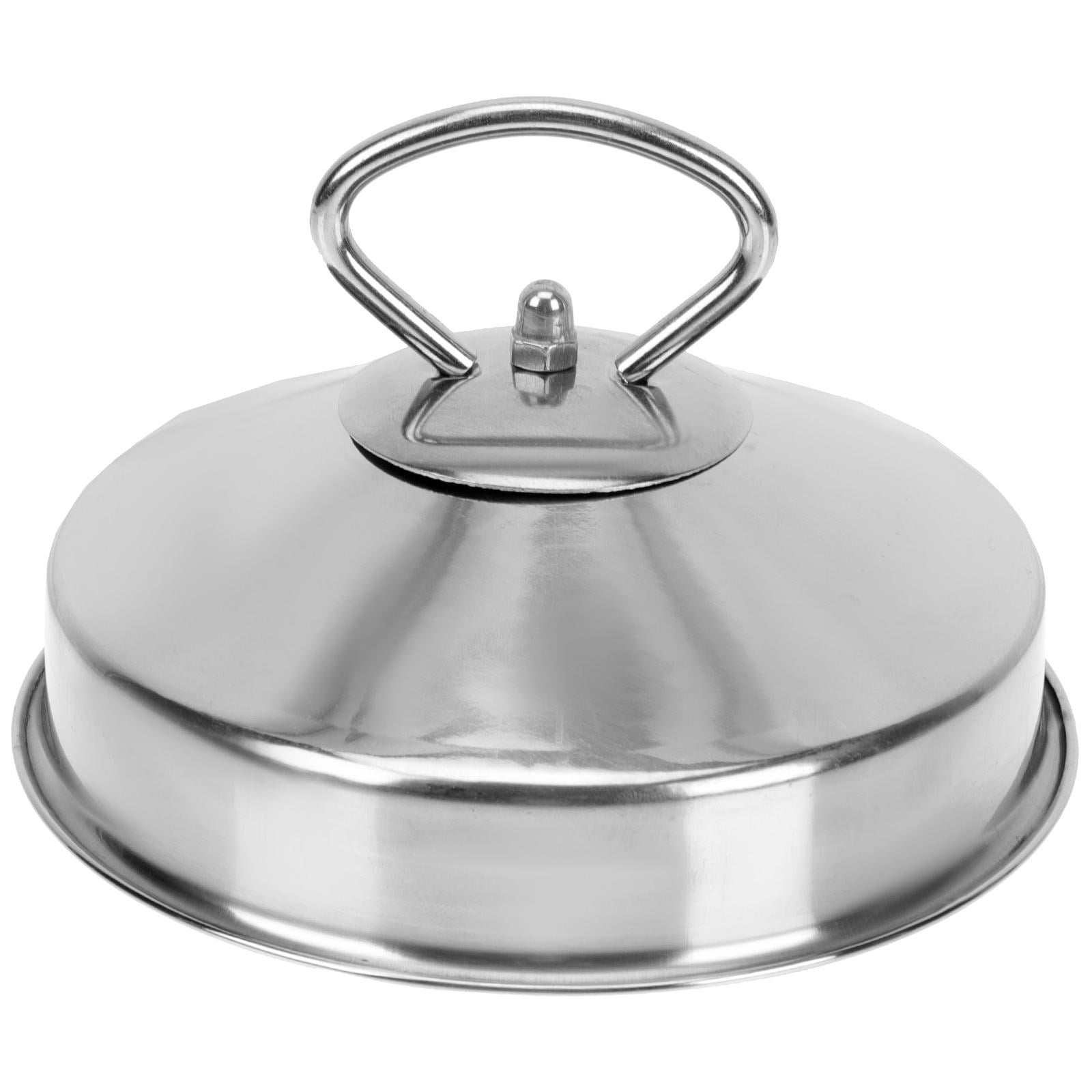 Soimiss Universal Lid Fits Pot Cover Stainless Steel 1Pcs - Walmart.com