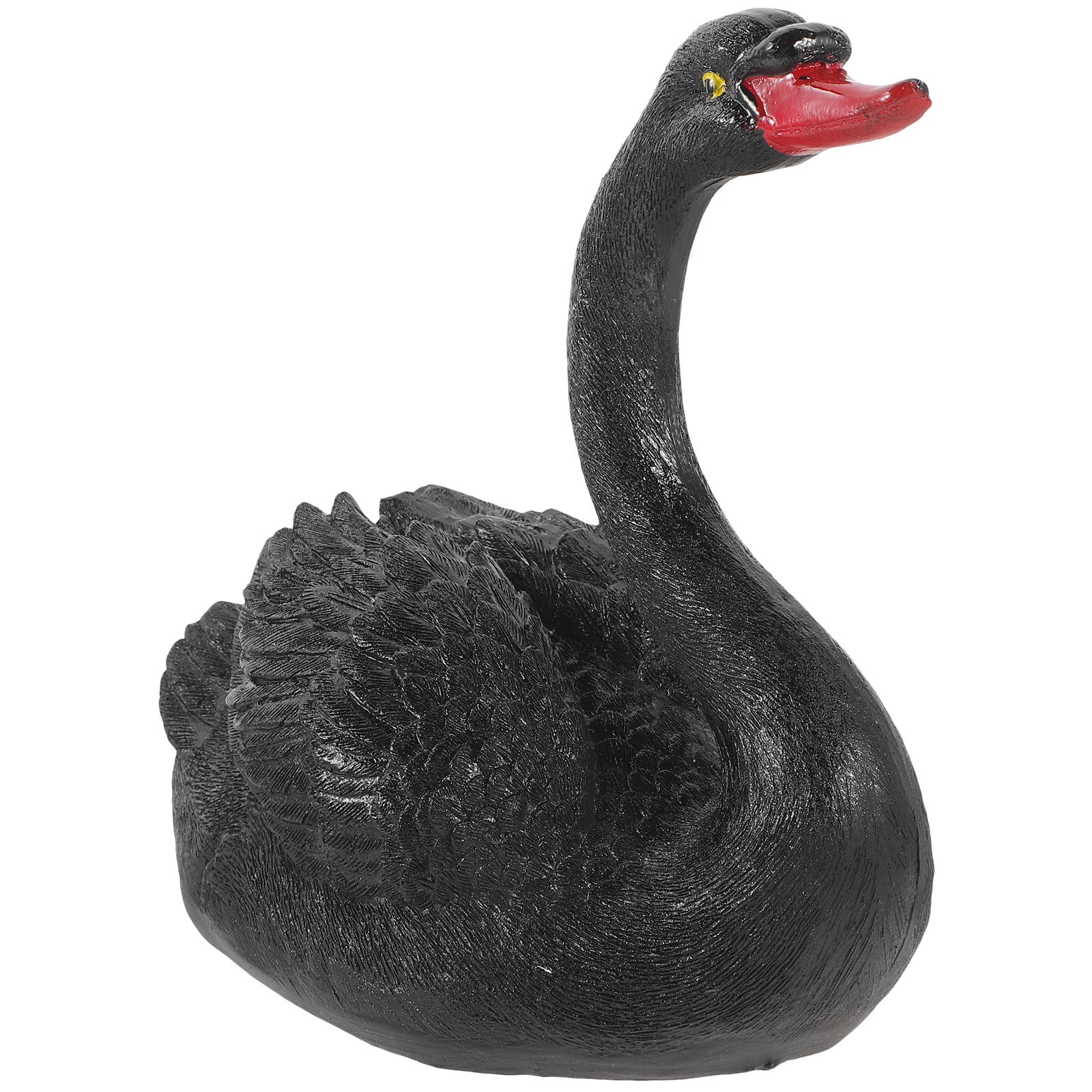 Soimiss Swan Model Sculpture Realistic Swan Decor for Pond Yard 1Pack ...