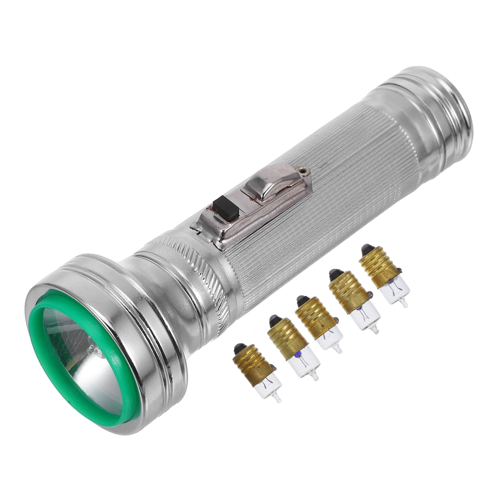 Soimiss Tiny Light Bulb Flashlight Searchlight Torch Iron Collectors ...