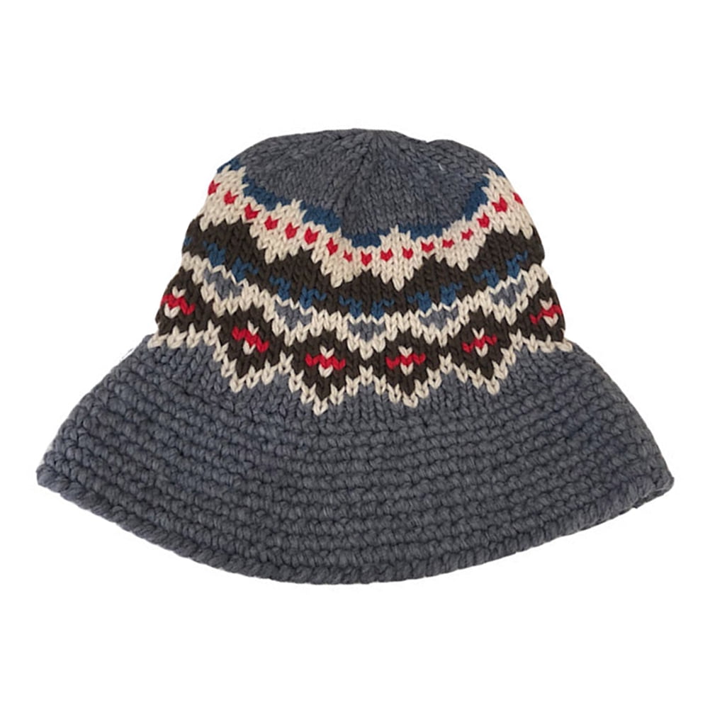Soimiss Warm Cap for Women Japanese Style Knit Design Grey 1Set ...