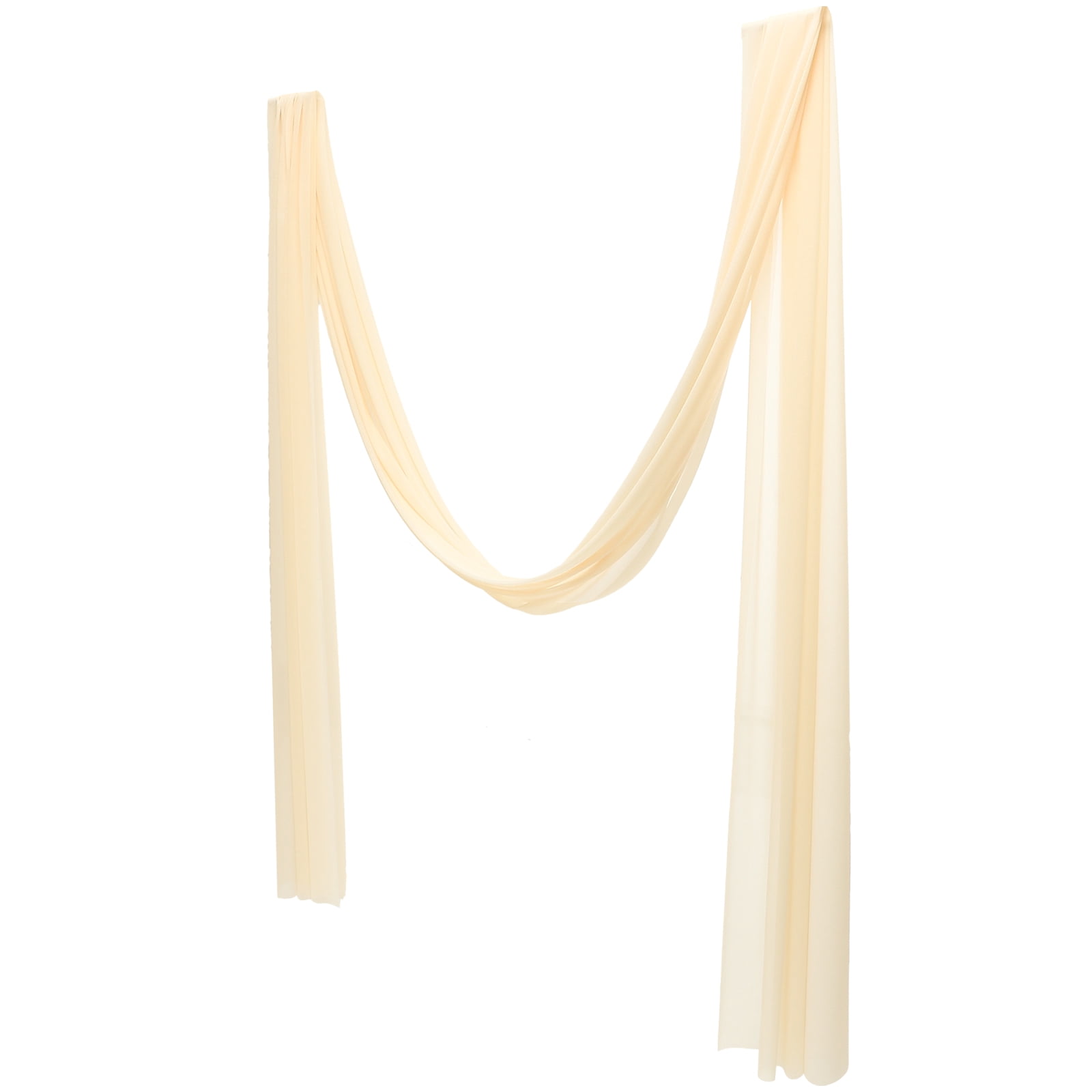 Soimiss Wedding Arch Draping Fabric Arched Veil Backdrop For ...