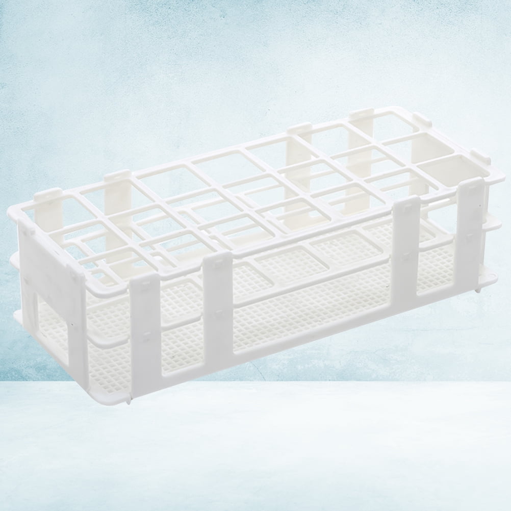 Soimiss detachable test tube holder Test Tube Rack Plastic White for ...