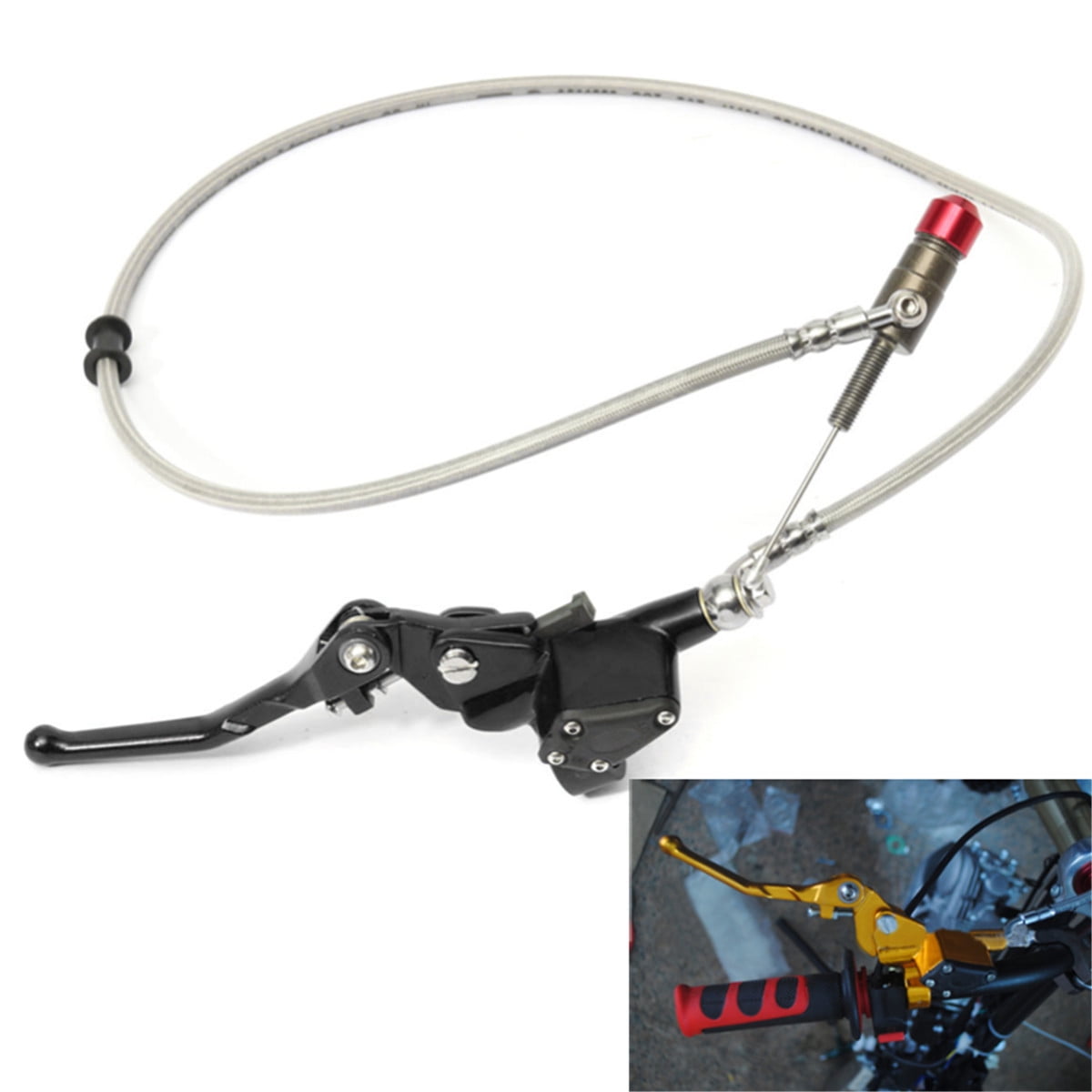 Soimiss motorcycle hydraulic clutch brake lever Black for motorcycle ...