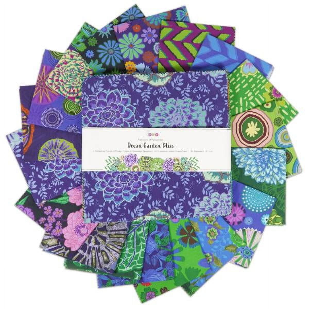 Soimoi 40Pcs 10" x 10" DIY Cotton Fabric Squares, 10" layer Cake Fabric, Fabric Squares ...