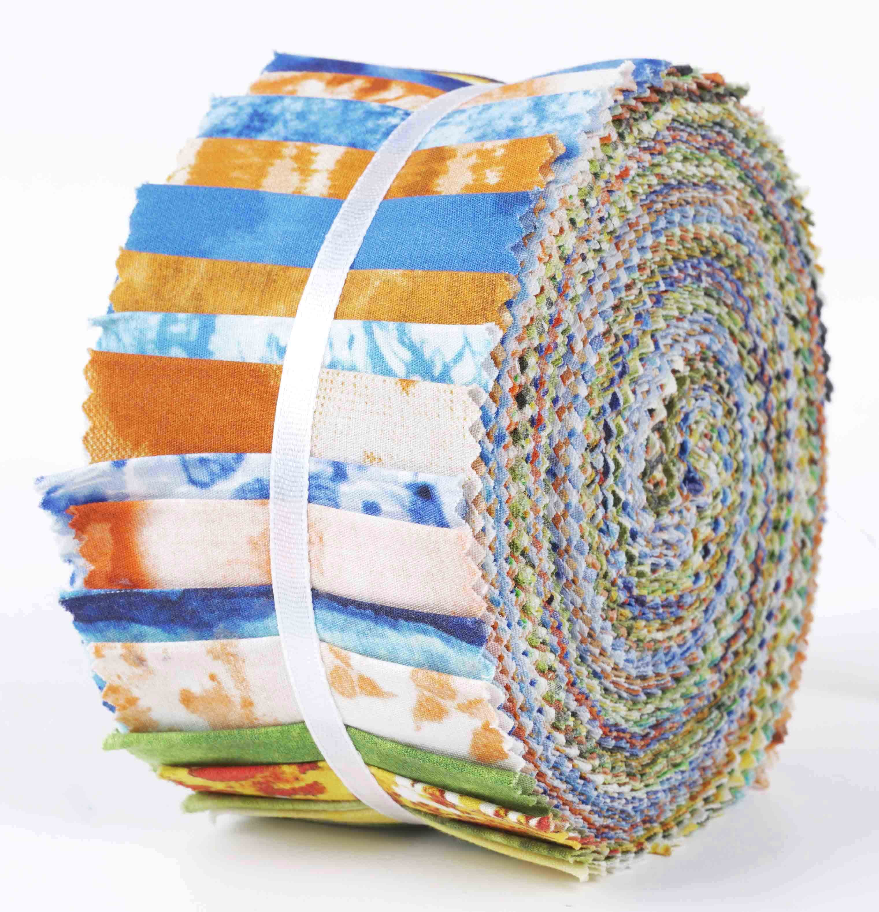 Soimoi 40Pcs Tie Dye Print Cotton Precut Fabrics For Quilting Craft ...