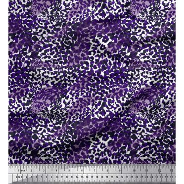 Snow Leopard Treasure Island Stripey Fish Multi Cotton Fabric by The ...