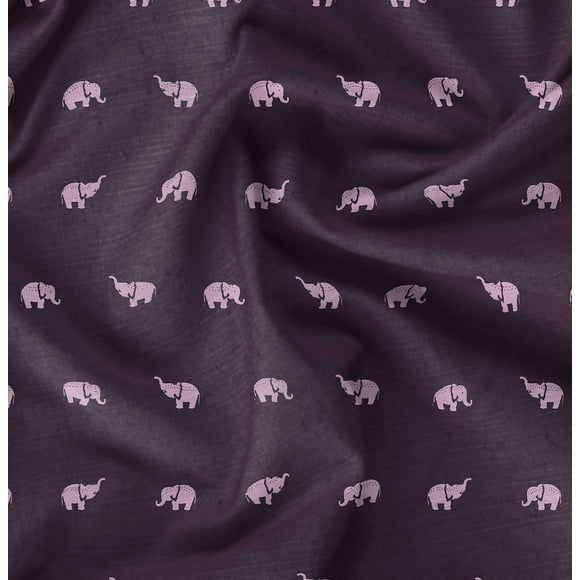 Elephant Fleece Fabric