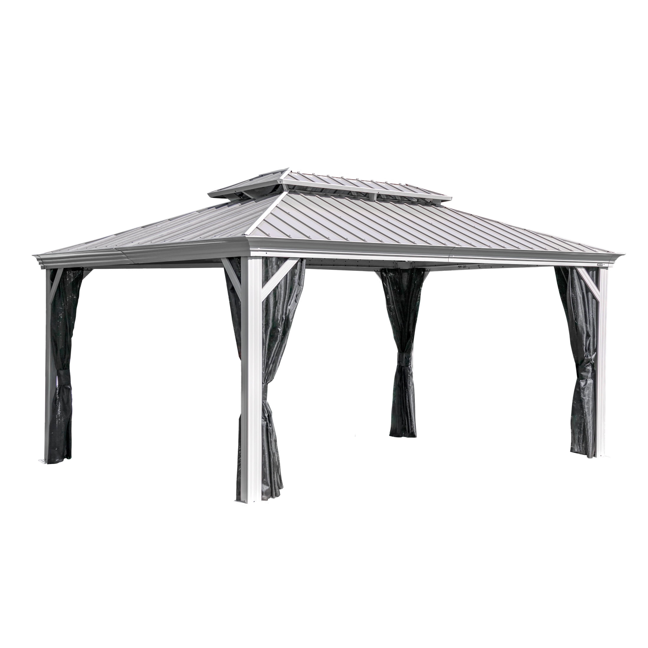Sojag Monaco Champagne 12 ft. x 14 ft. Gazebo - Walmart.com