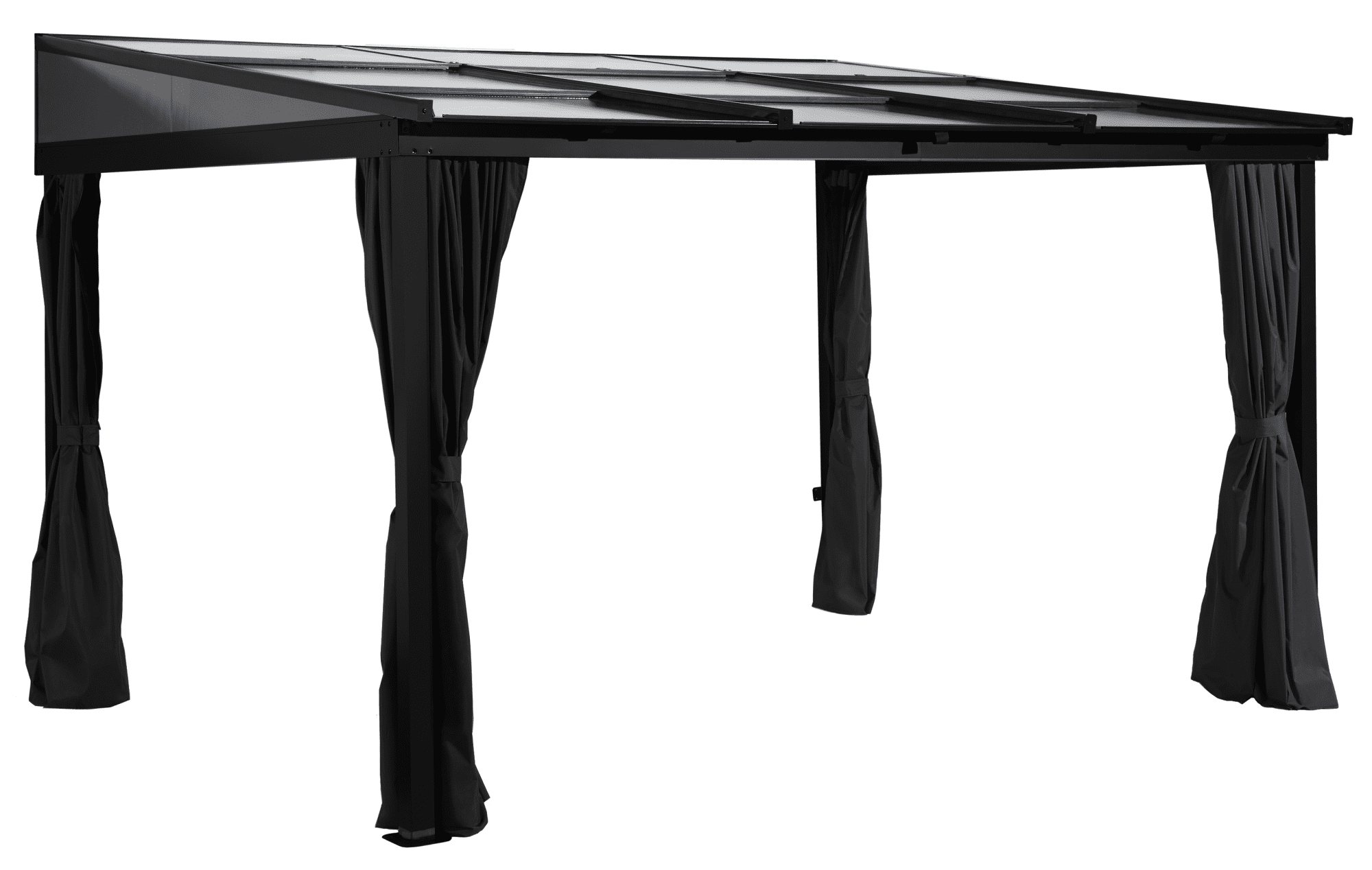 Sojag Sutton 10 ft. x 12 ft. Wall Gazebo - Walmart.com