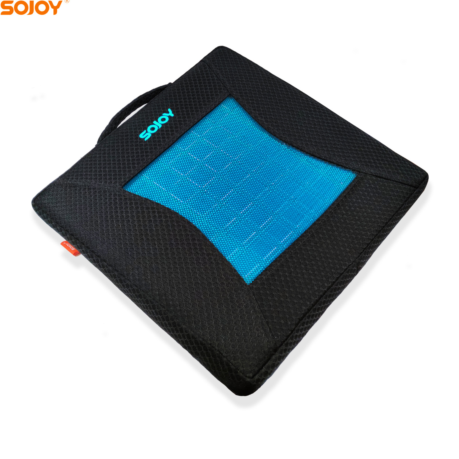 Sorra Home Coral Aqua Paisley Indoor/Outdoor Chair Pad, Corded ...