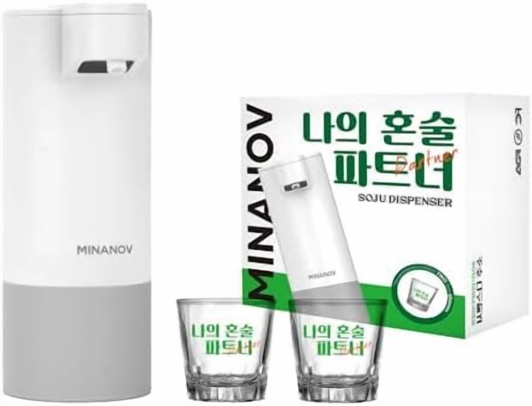 Soju Dispenser - Battery Powered Automatic Dispensers - Easy To Clean ...