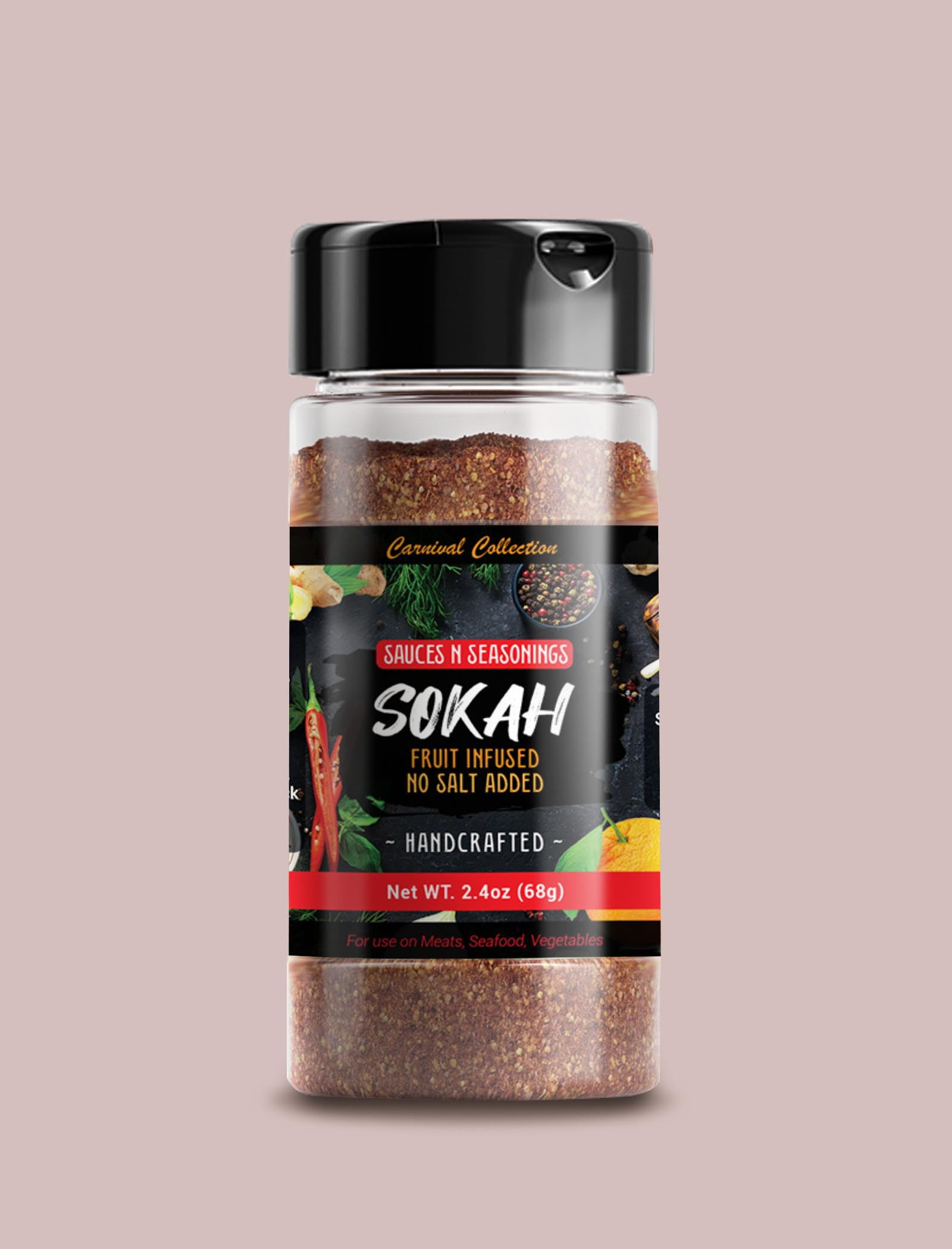 Sokah - Fruit Infused Gourmet Seasoning Blend 9 oz - Walmart.com