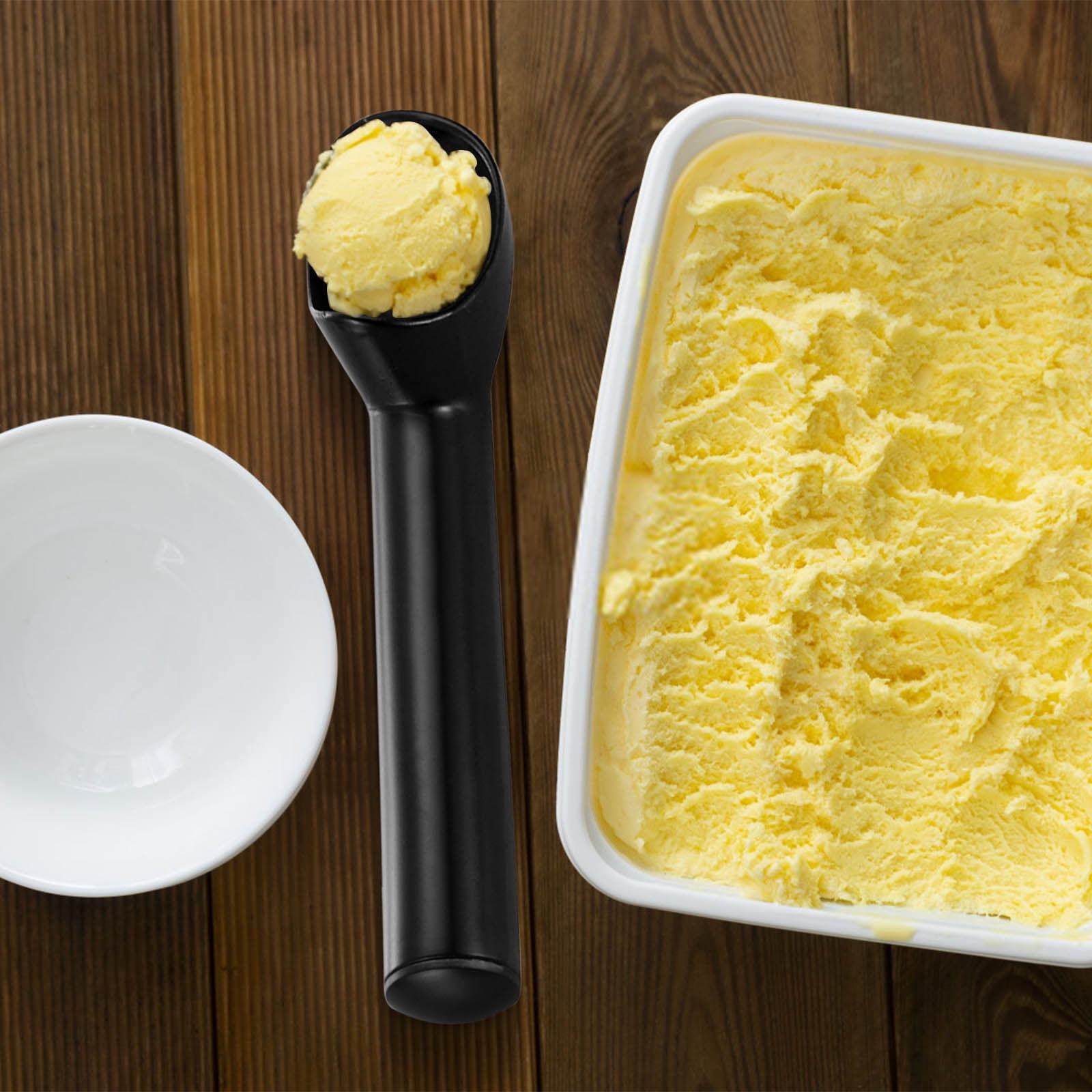 Sokhug Ice Cream Scoop,7 inches Nonstick Anti-Freeze One Piece Aluminum ...