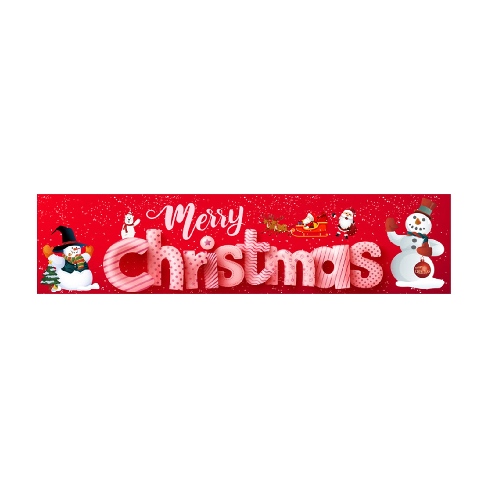 Sokhug Clearance New Merry Christmas Banner Decorations Plaid Banner ... Sokhug Clearance New Merry Christmas Banner Decorations Plaid Banner ...