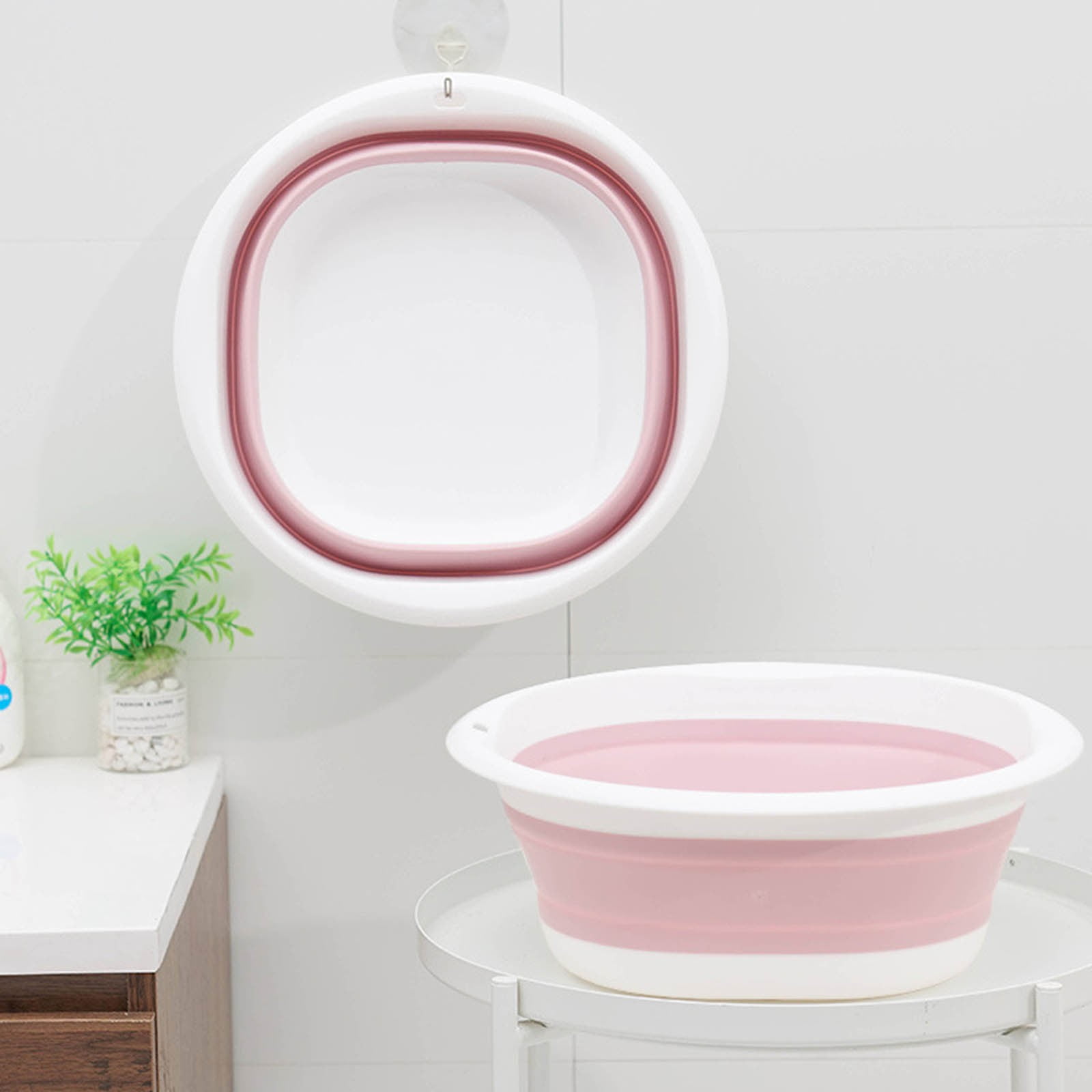 Sokhug Deal Multipurpose Foldable Collapsible Washbasin Lightweight ...