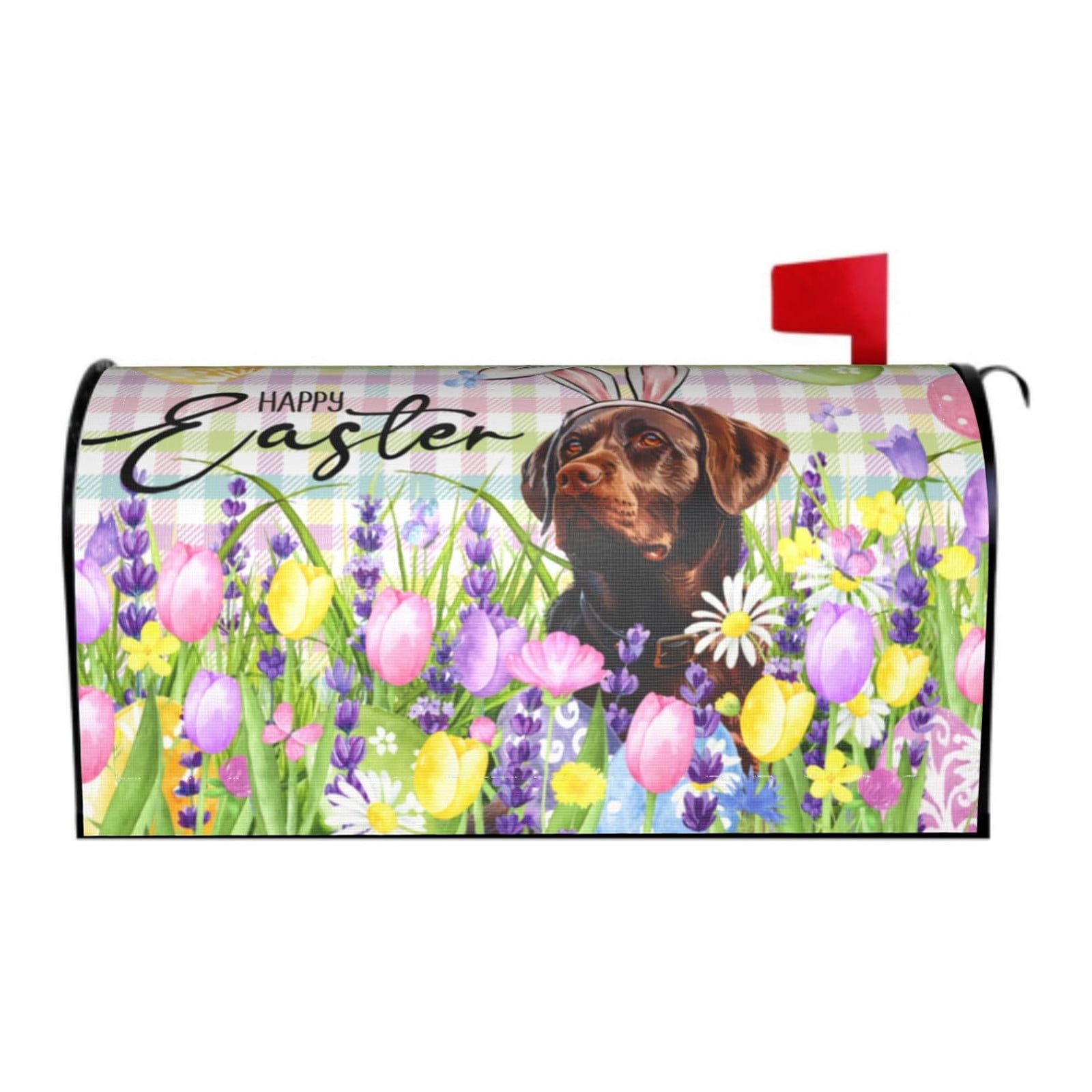 Sokhug Easter Themed Mailbox Decor Set Holiday Decoration for Home and ...