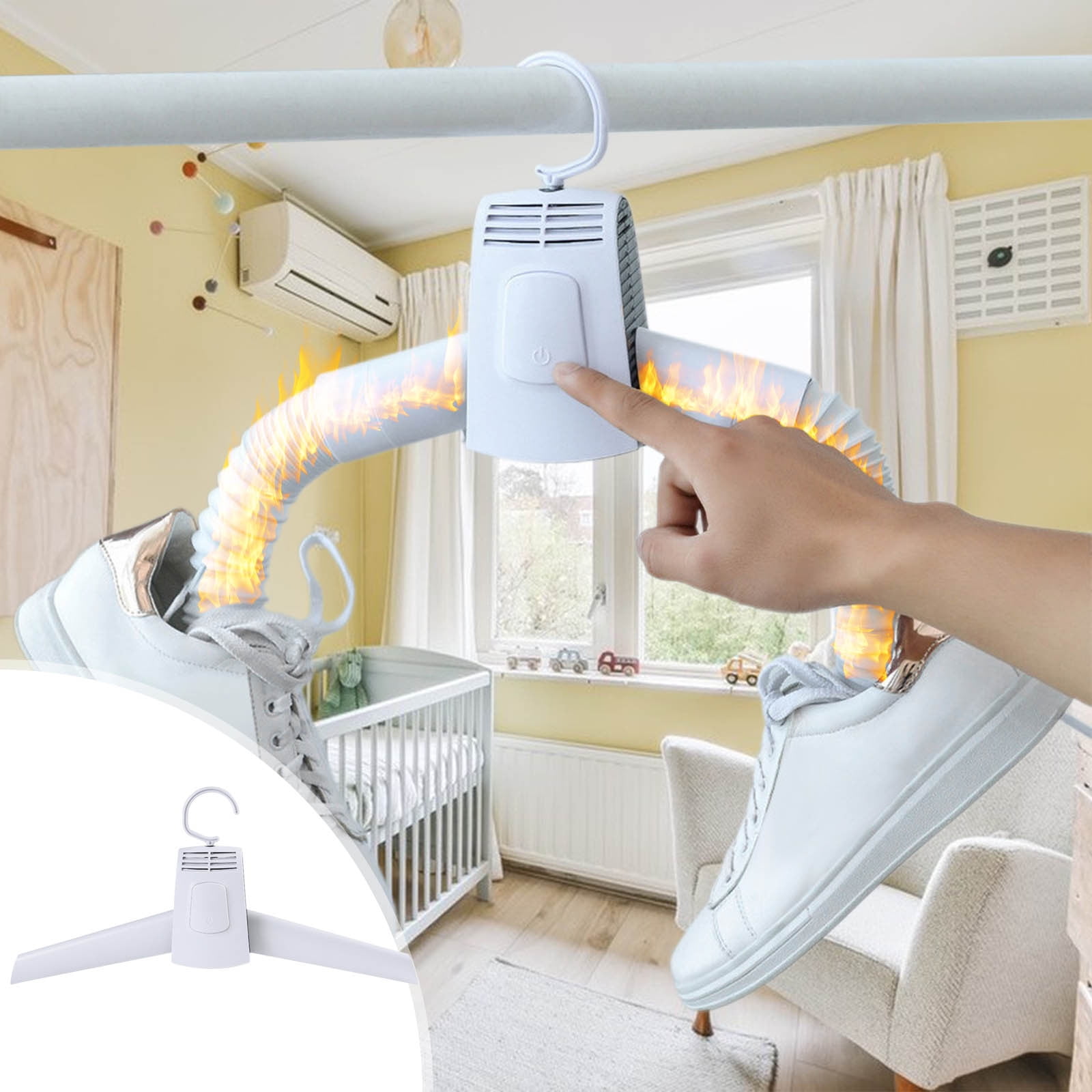 Sokhug Electric Travel Portable Dryer for Clothes - Mini Clothes Dryer ...