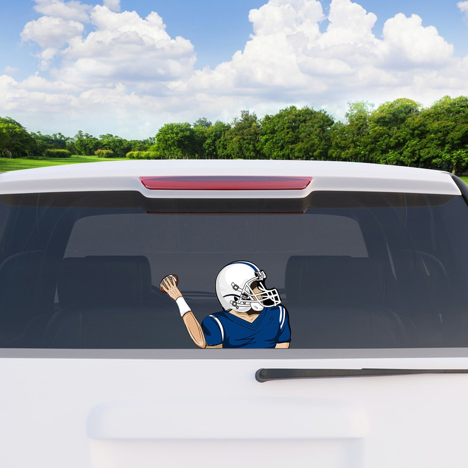 Sokhug Football Quarterback Wiper Stickers Car Windshield Wiper ...
