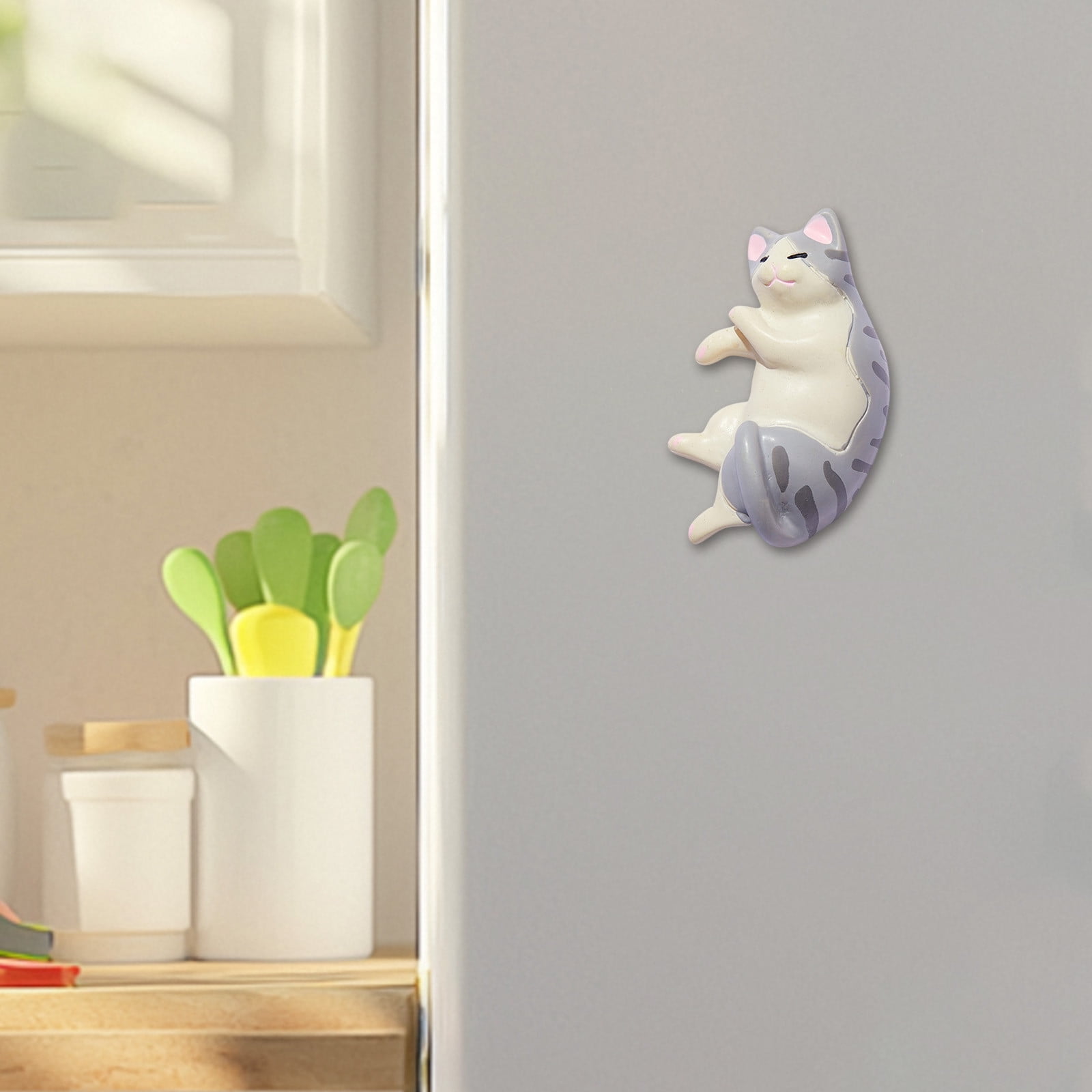 Sokhug Fun Cat Refrigerator Magnets Office Magnet Cute Magnets for ...