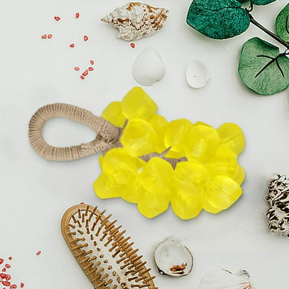 Sokhug Grape Knot Soap Handmade Grape-Shaped Natural Cold Process Soap ...