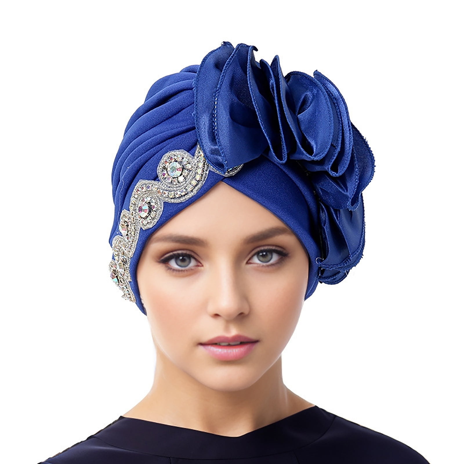 Sokhug Hijab Cap Adjustable Muslim Stretchy Turban Full Cover Shawl ...