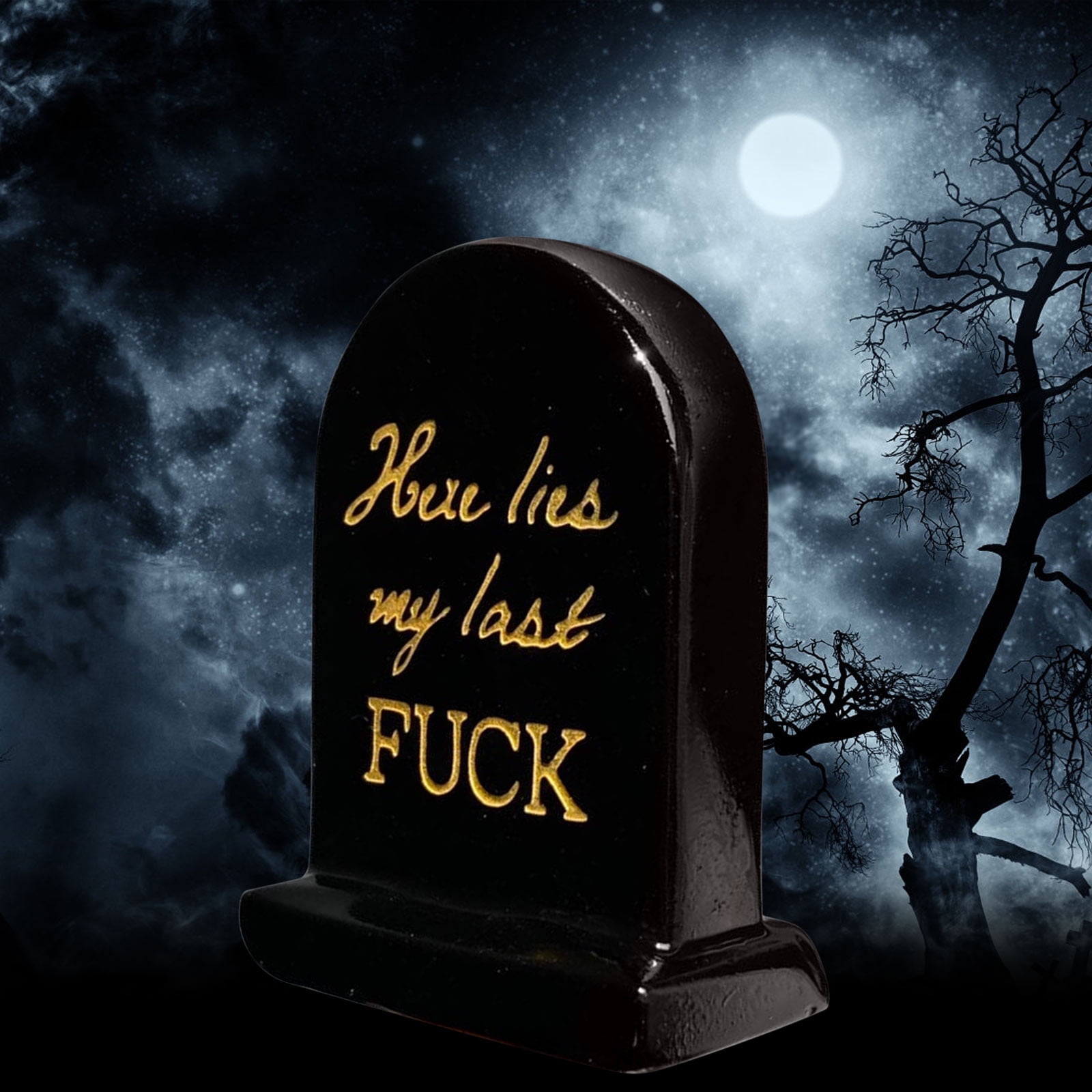 Sokhug Miniature Tombstones Figurine Mini Resin Tombstones Gravestone ...