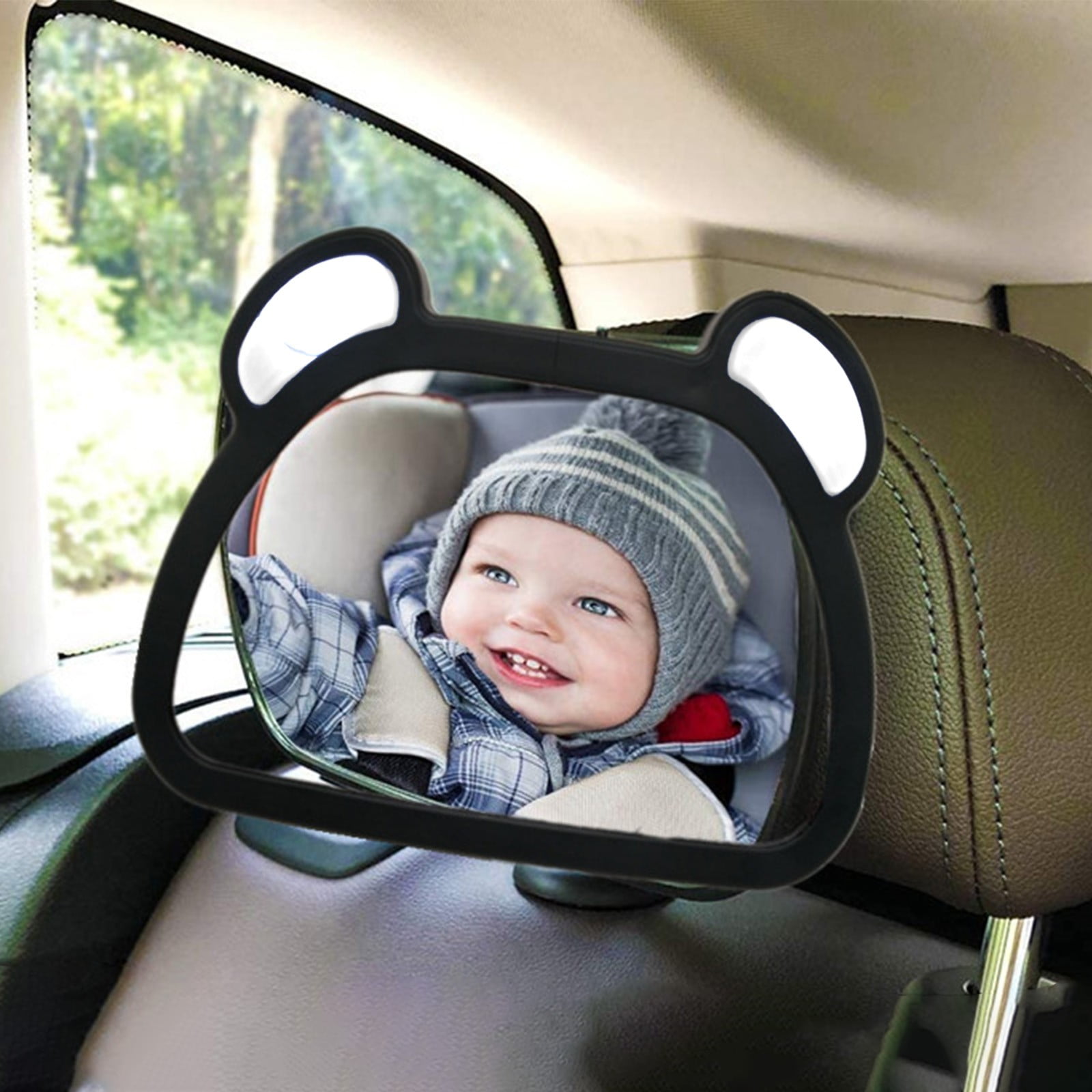 Sokhug Rearview Mirror Inside Baby Viewing Mirror Suction Cup Car ...