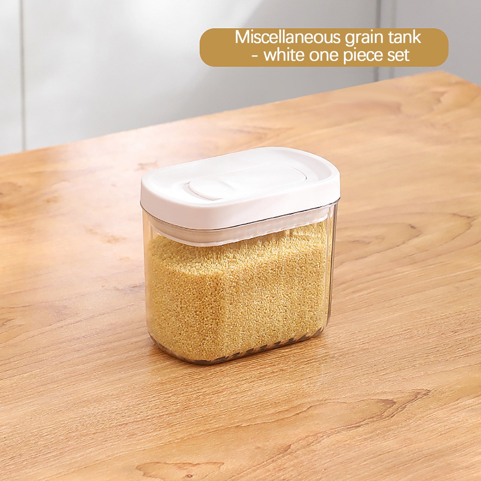 Sokhug Sealed Tank Plastic Kitchen Food Storage Tank Household Cereals ...