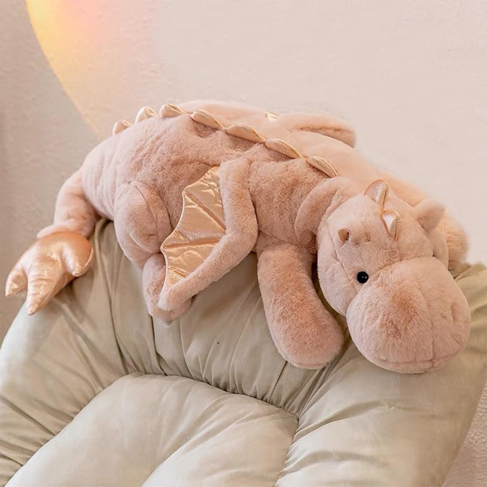 Sokhug Stuffed Animals Cute Toy Fuzzy Dinosaur Pillow Plushies With ...