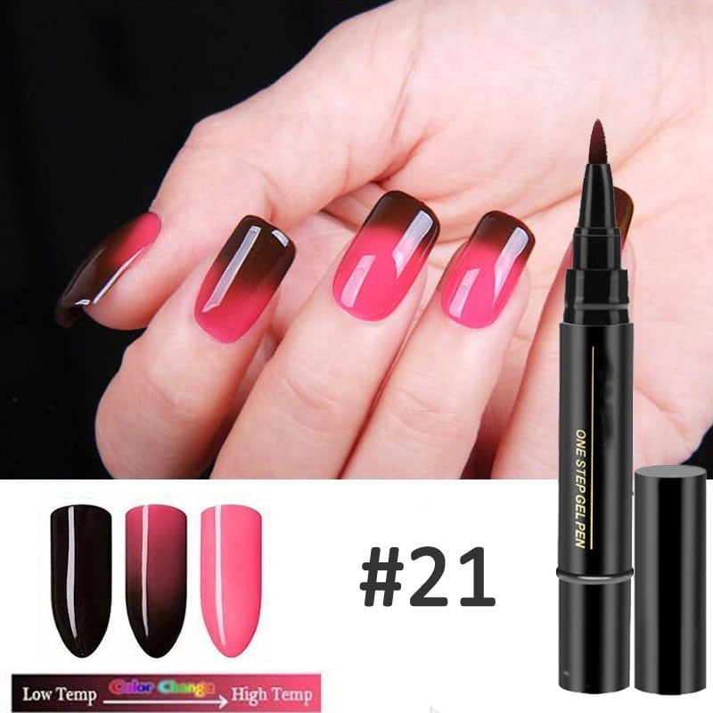 Sokhug Temperature-Changing Nail Art Gel Pen Color-Shifting Formula ...