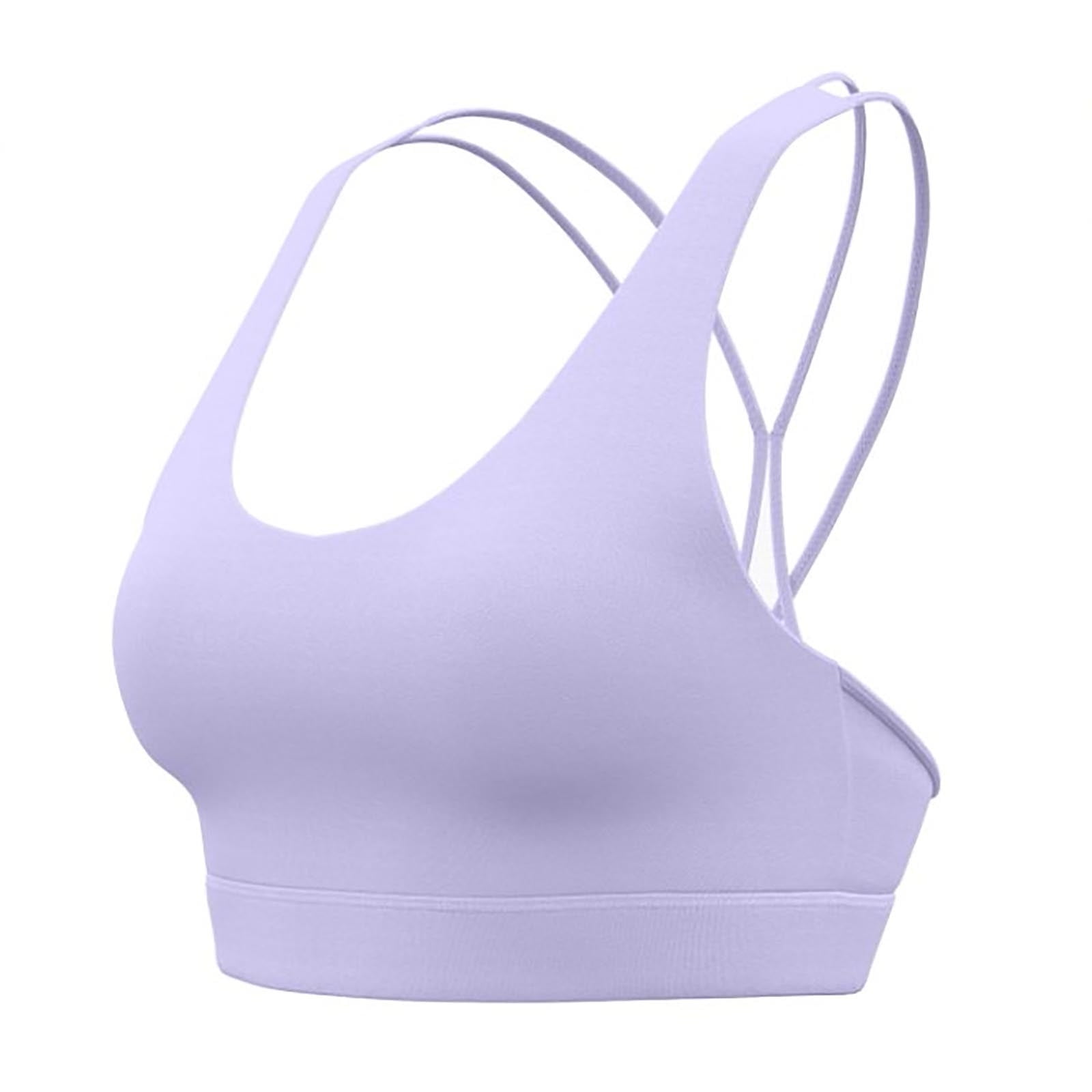 Sokhug Women Swim Bra Straps Swim Tops Sport Bikini Tops Built in Bra ...