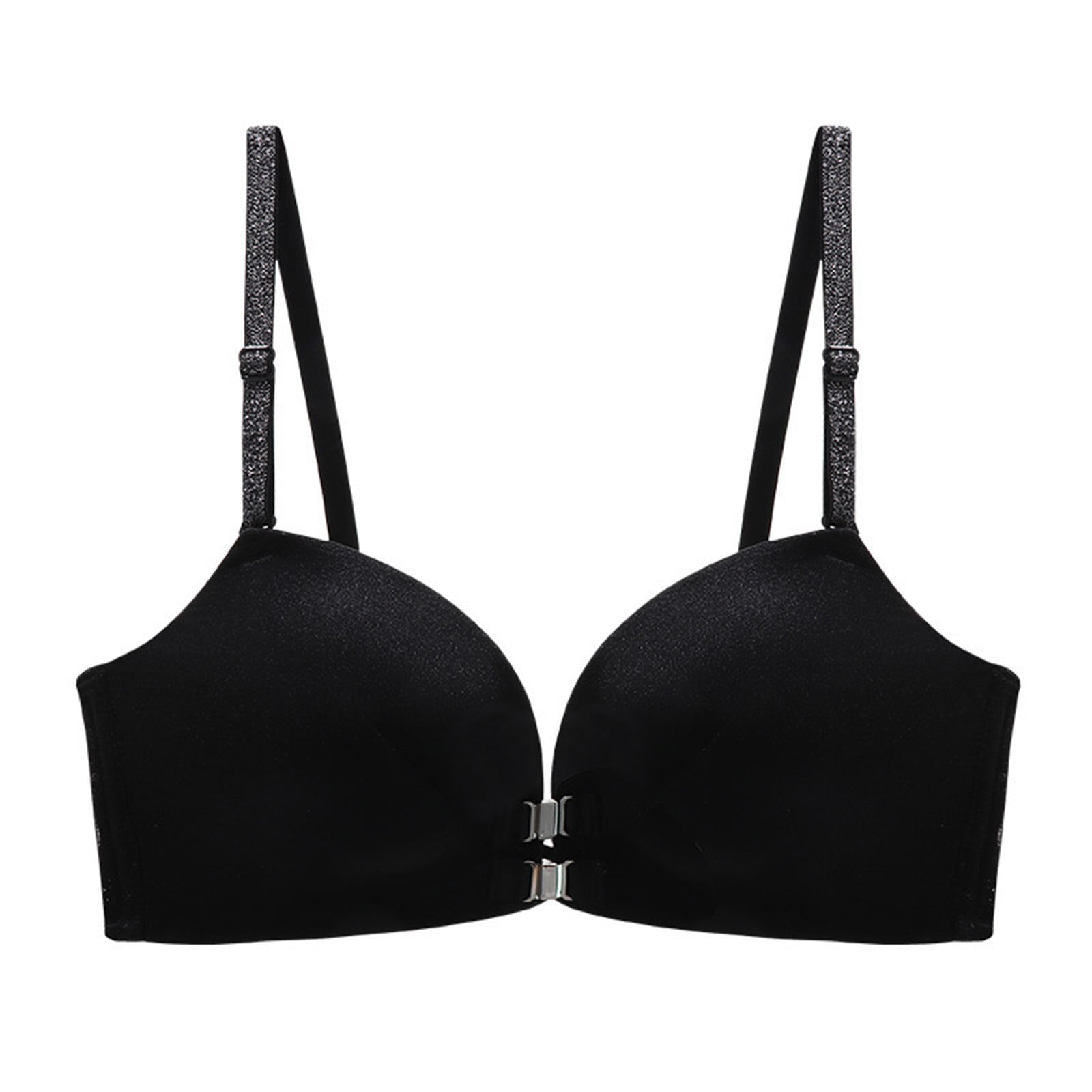 Sokhug Women's Push Up Bra Wireless Plunge Full Coverage Support Bras ...