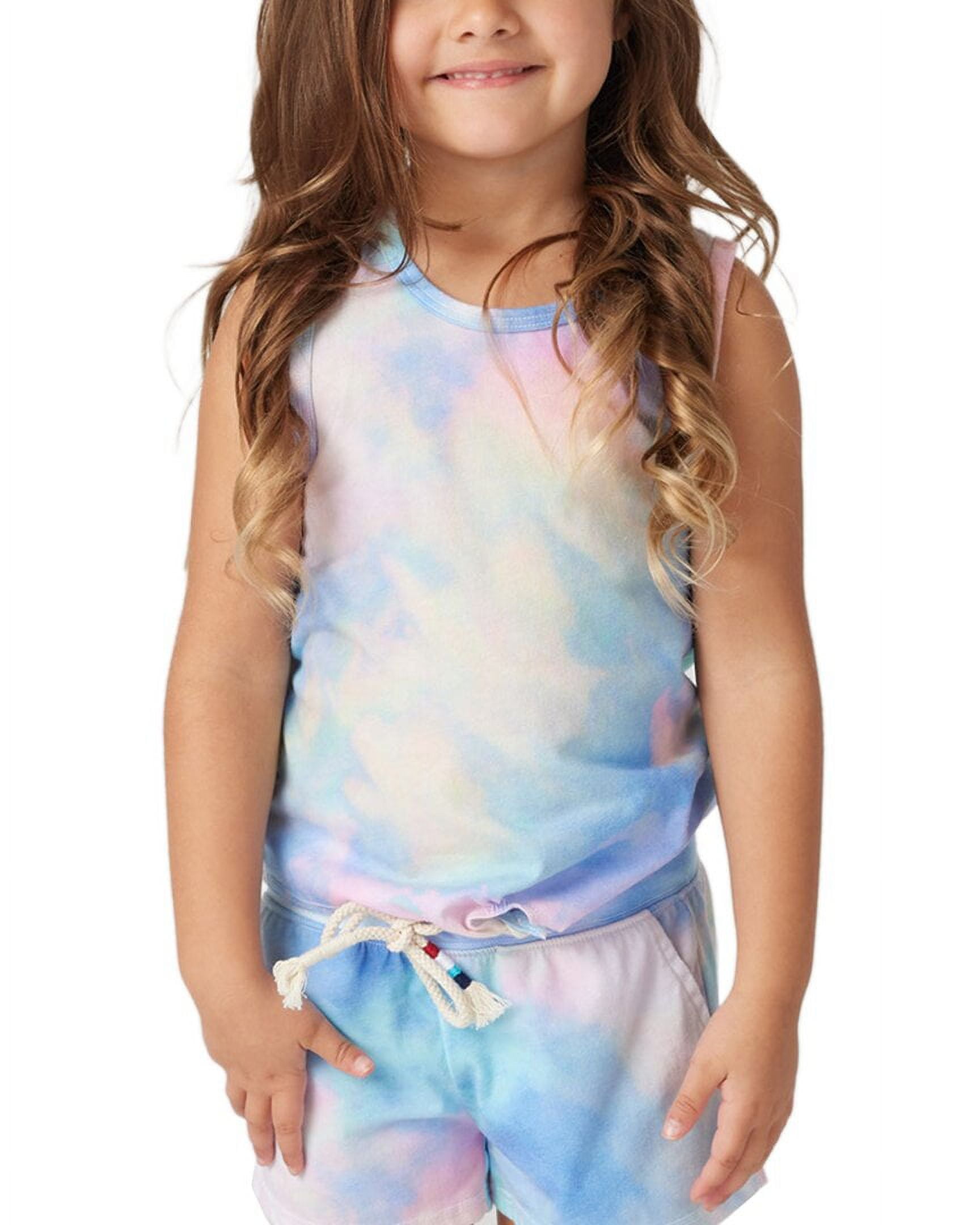 Sol Angeles girls Rainbow Cloud Knot Tank, 4T - Walmart.com