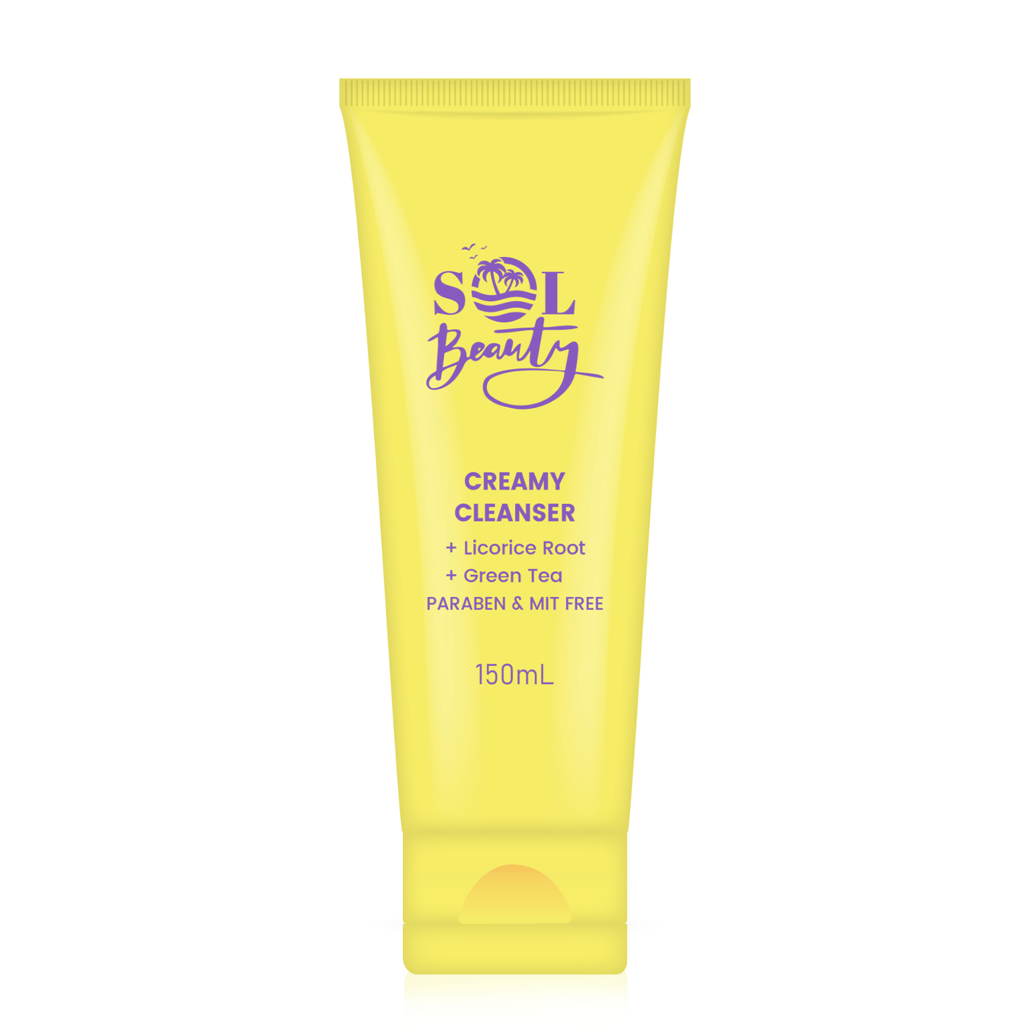Sol Beauty Creamy Face Cleanser Gentle Face Wash, Hydrating Facial ...