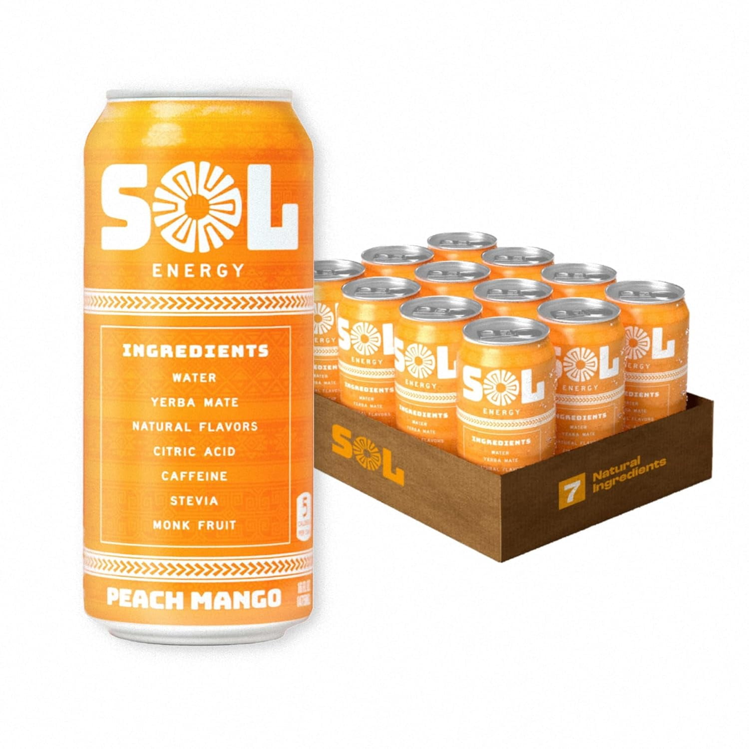 Sol Energy - Natural Energy Drink - Healthy Sugar Free Formula ...