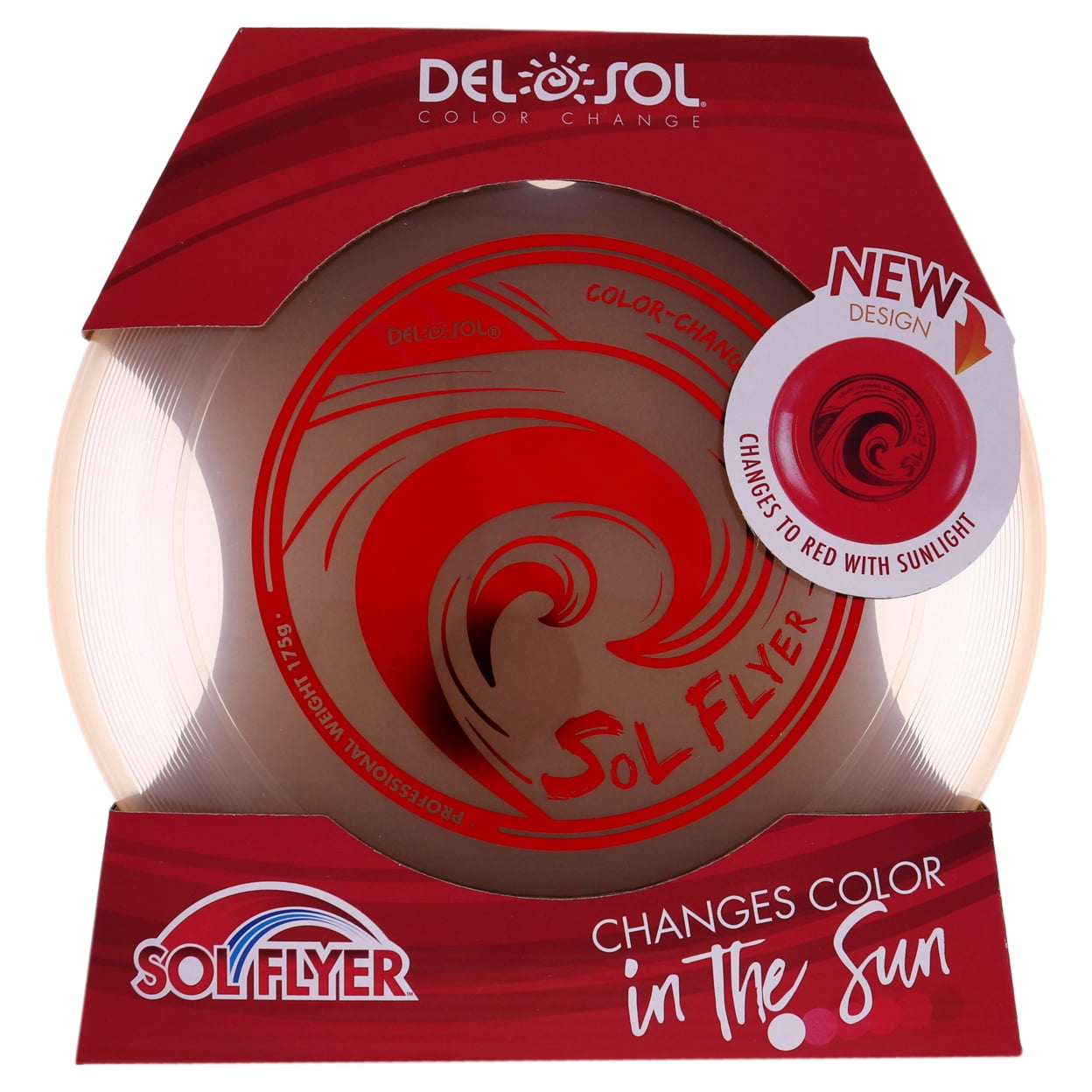 Sol Flyer Sport Disc - Red by DelSol for Unisex - 1 Pc Flyer - Walmart.com