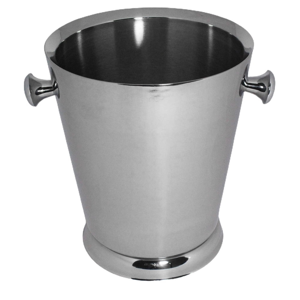 Sol Living Double Walled Stainless Steel Champagne Bucket - 8' x 11 ...