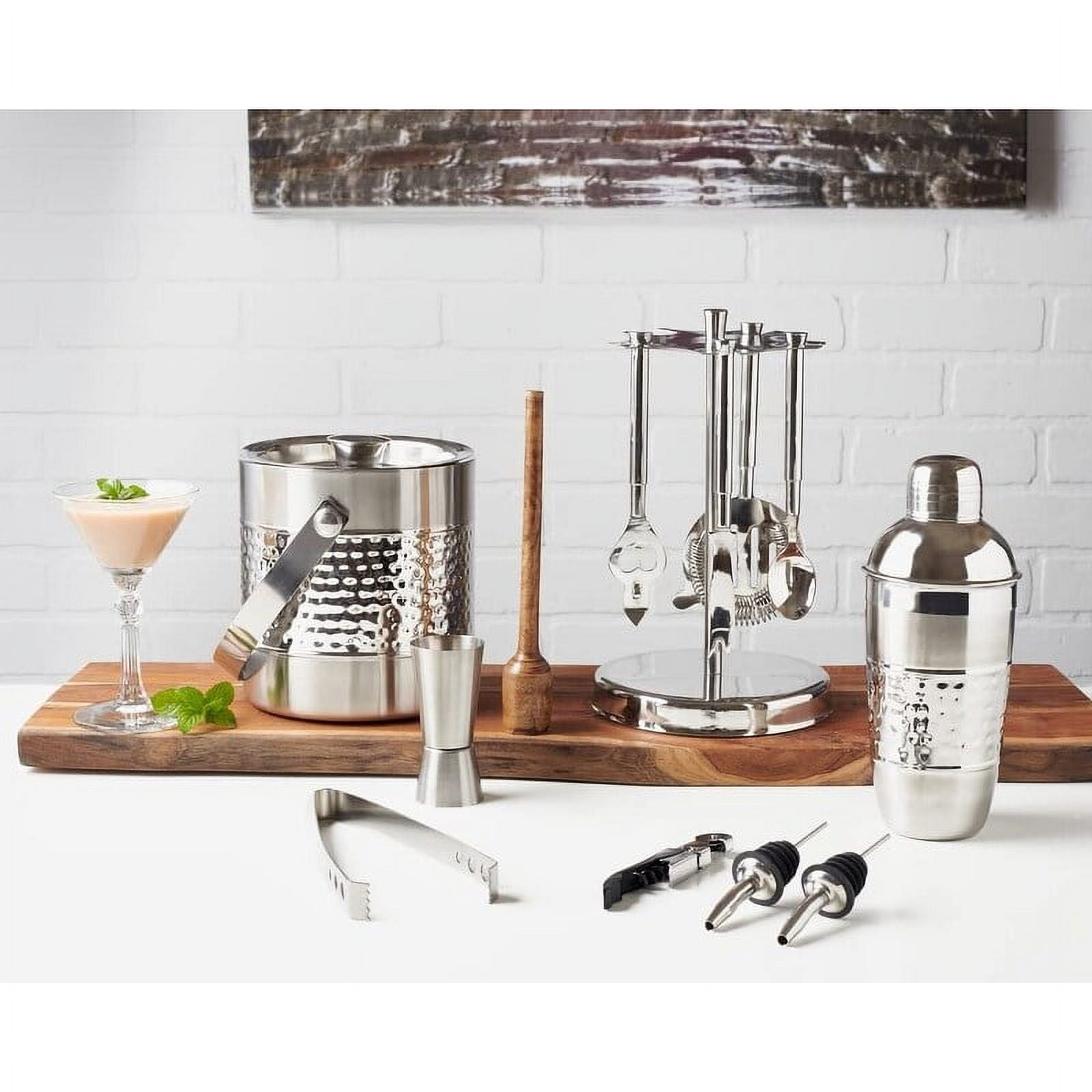 Sol Living Professional Barware Kit: Stand Mixology Cocktail ...
