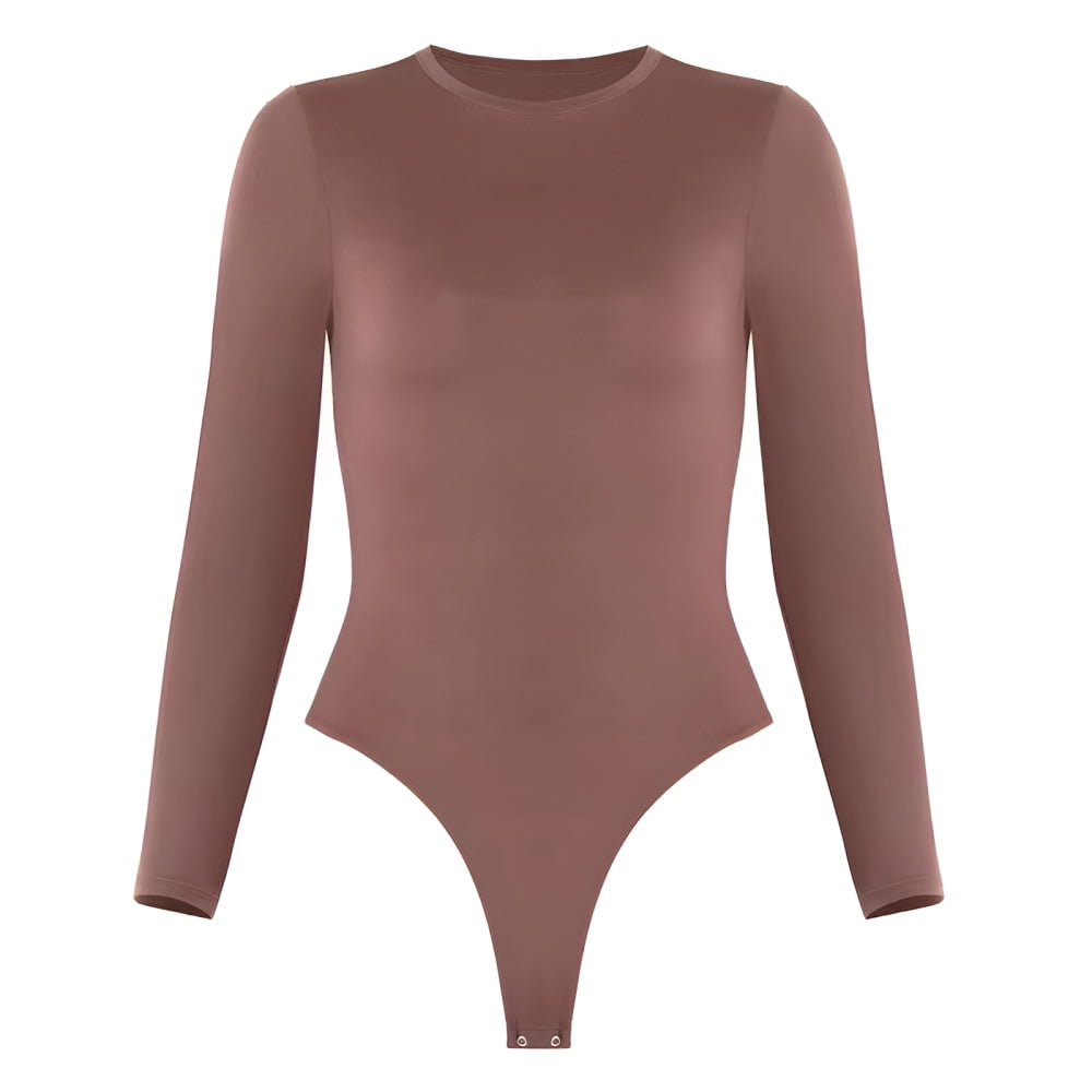 Sol Living Shapewear for Women Long Sleeve Body Shaper Bodysuits for ...