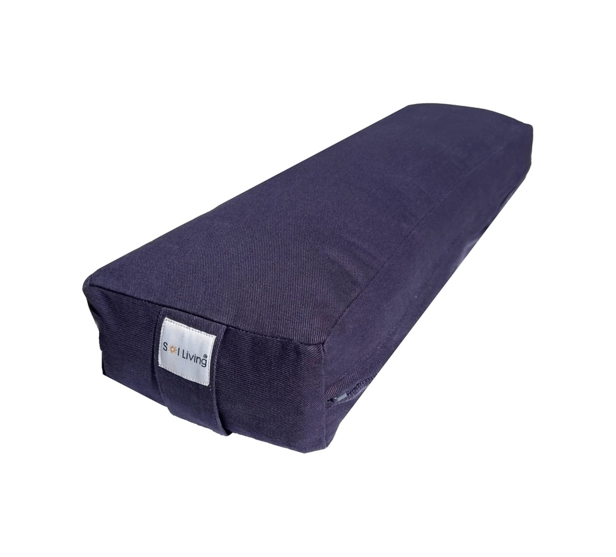 Free Shipping! Sol Living Yoga Bolster Pillow Cotton Meditation Cushion ...