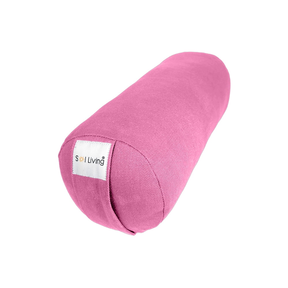 Sol Living Yoga Bolster Pillow Mini Meditation Cushion Meditation ...