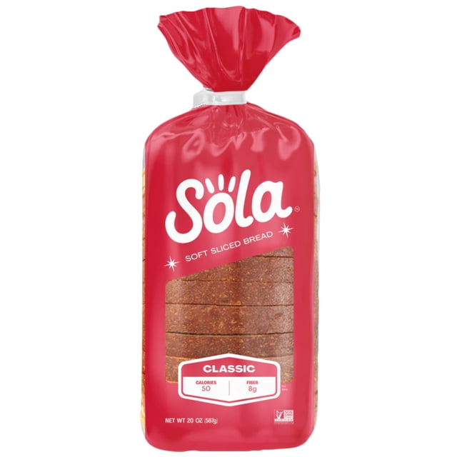Sola White Bread 20oz | Loaf breads for catering menus - Walmart ...