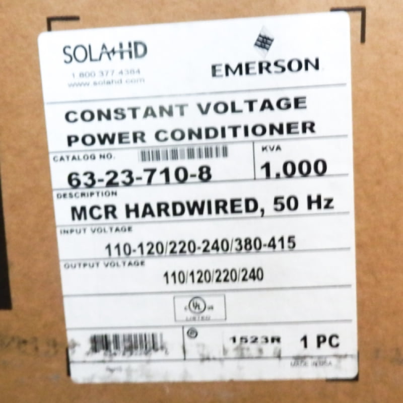 Sola HD Constant Voltage Power Conditioner 63-23-710-8 - Walmart.com