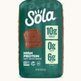 Sola High Protein Bread, 10g Complete Protein, Non-GMO, 20oz Loaf ...