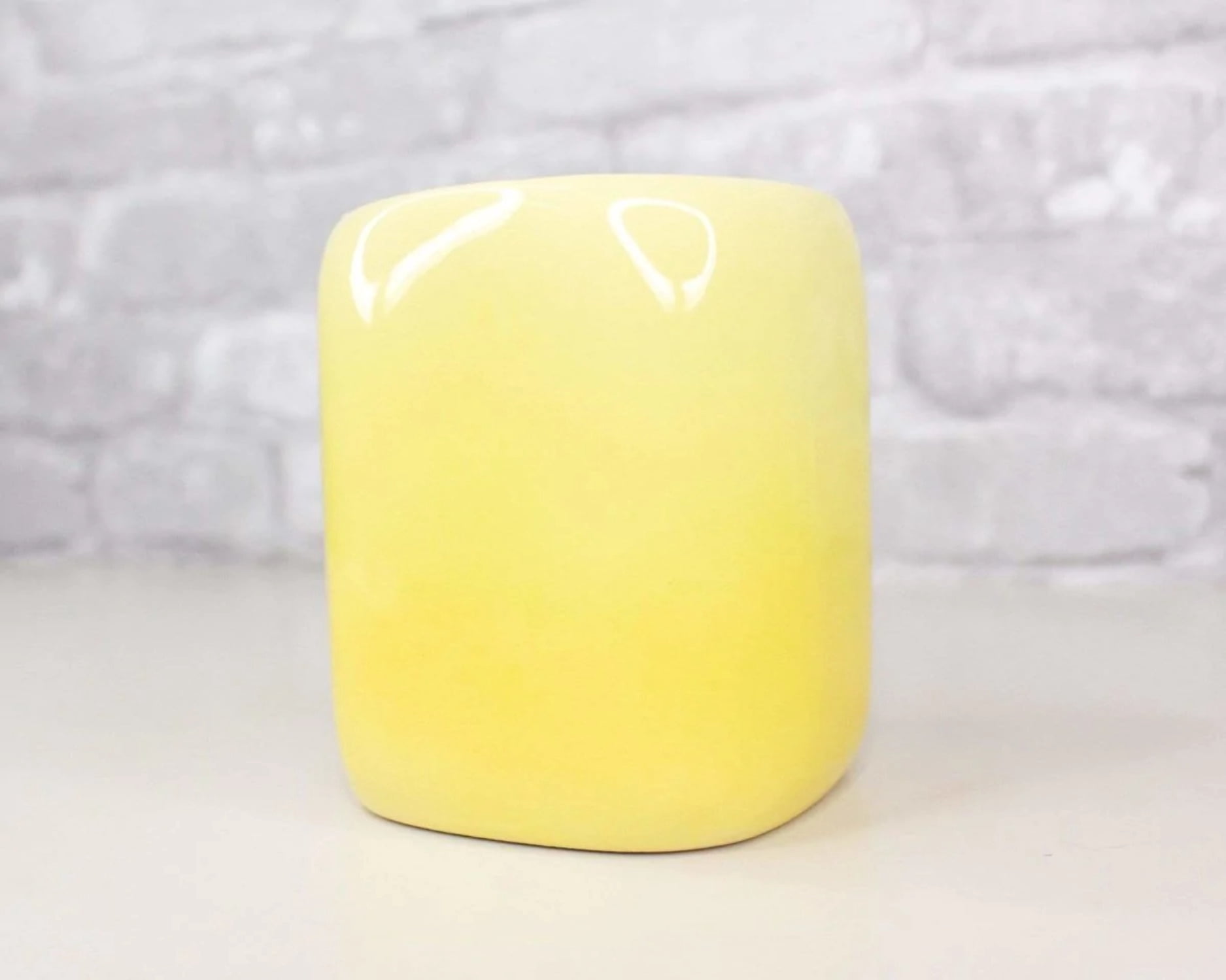 Sola Wood Flowers -pastel ceramic planter Yellow - Walmart.com