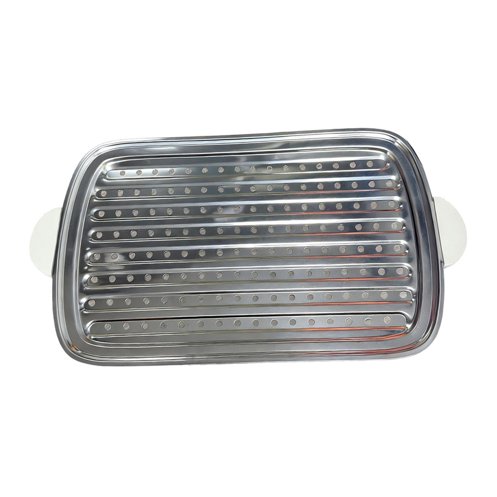 Solace BBQ Basket Tray, Nonstick Heat Resistant BBQ Grill Pan, Grill ...