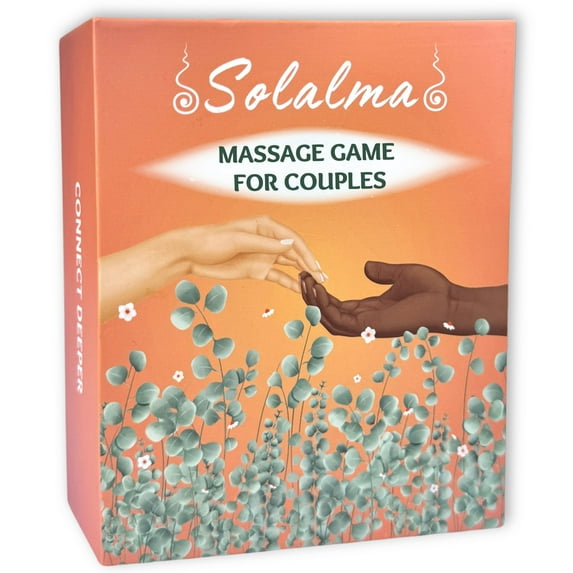 Solalma Massage Game for Couples with Fun Surprise Cards | Intimacy ...