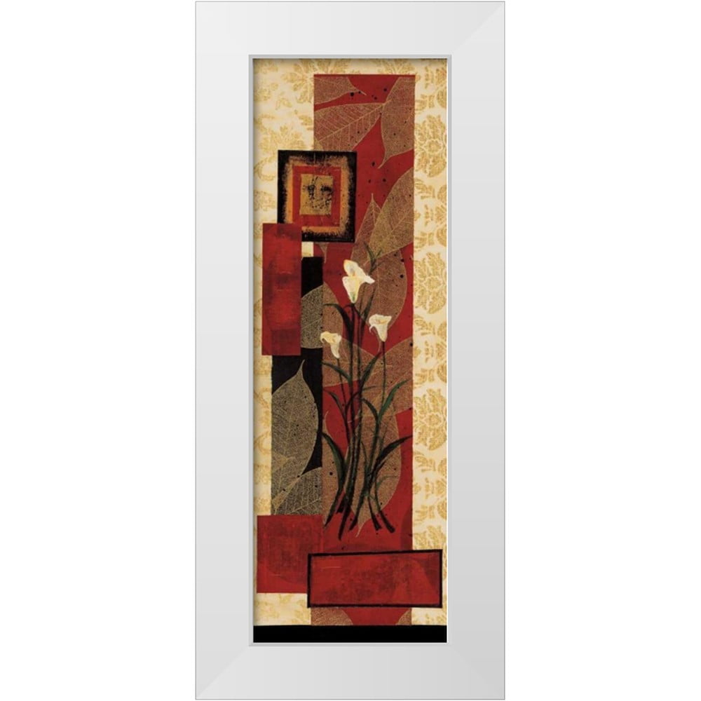Solano, Rosa 7x14 White Modern Wood Framed Museum Art Print Titled ...