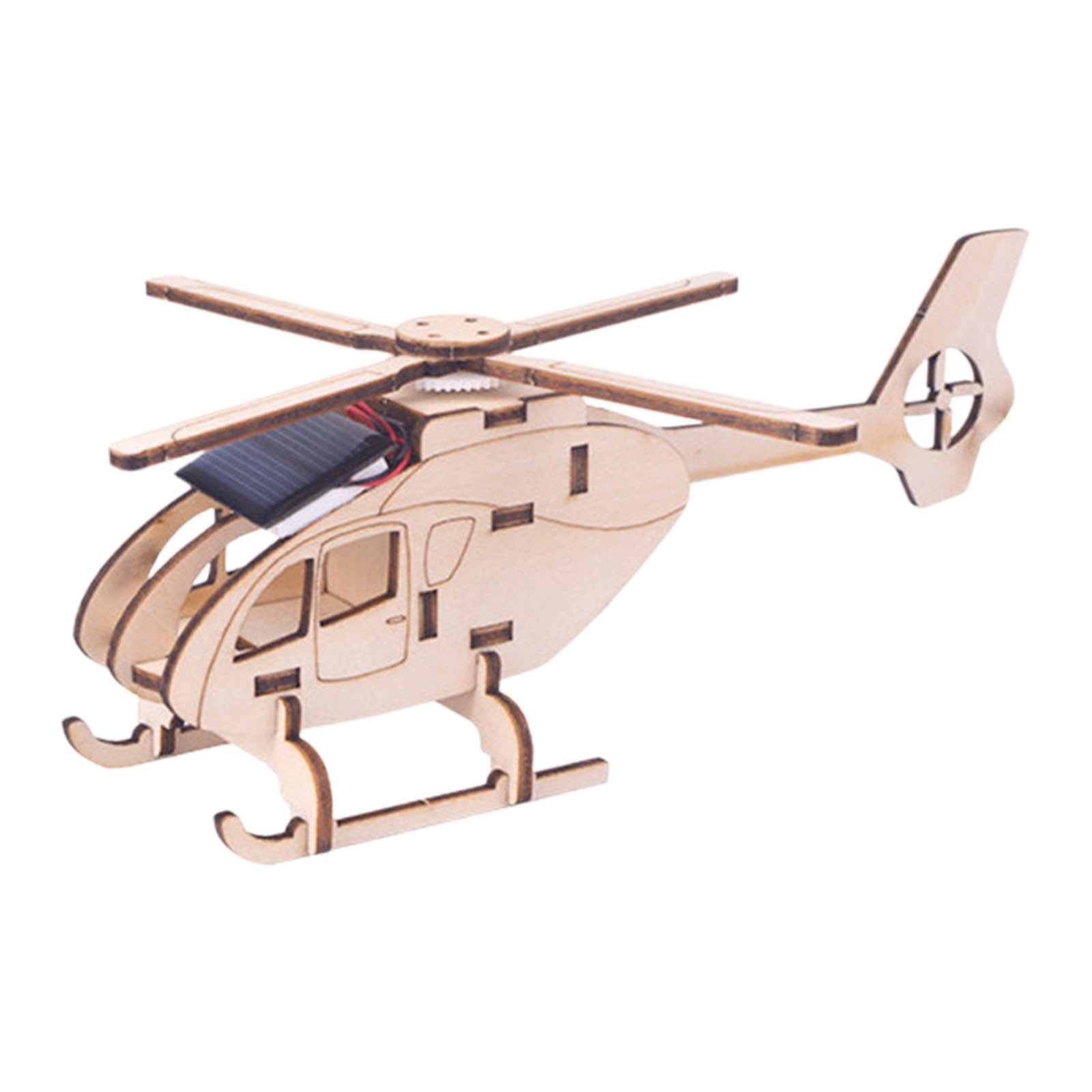 Solar 3D Solar Puzzle - Helicopter Model Kit,Solar Helicopter Kit Fun ...