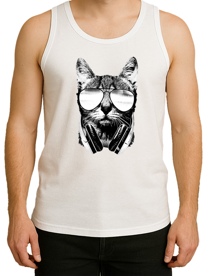 Solar Activated Tank Top for Men - UV Reactive Color Changing Shirt ...